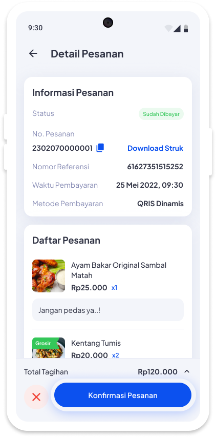 Cara Menerima Pesanan Online di Livin' Merchant